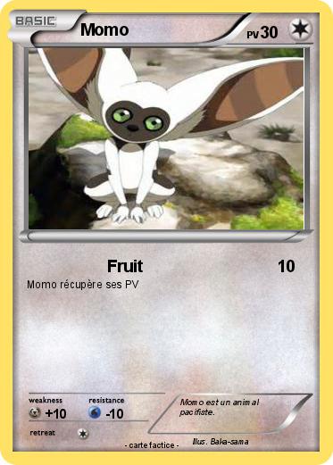 Pokémon Momo 321 321 - Fruit - Ma carte Pokémon