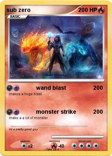 Pokémon sub zero 459 459 - wand blast - My Pokemon Card
