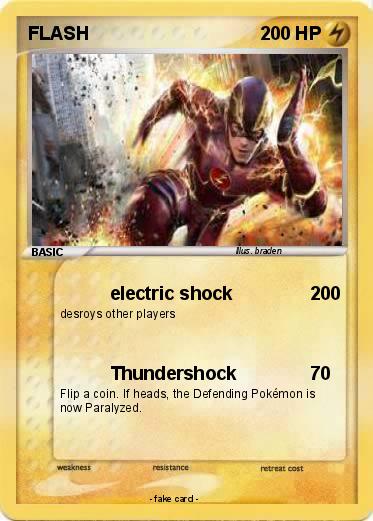 Pokémon FLASH 662 662 - electric shock - My Pokemon Card