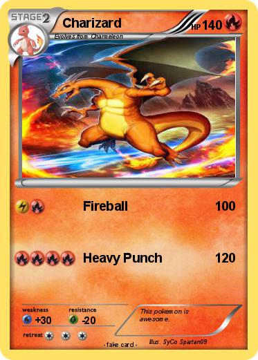 Pokémon Charizard 7091 7091 - Fireball - My Pokemon Card