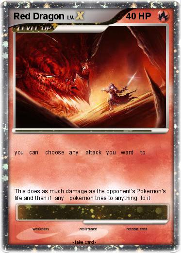 Pokémon Red Dragon 116 116 - My Pokemon Card