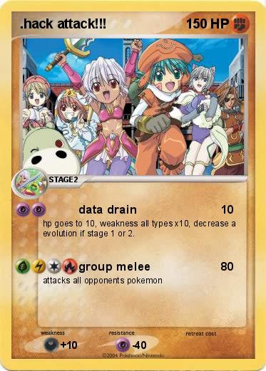 Pokémon hack attack - data drain - My Pokemon Card