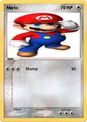 Pokémon Mario 903 903 - Stomp 90 - My Pokemon Card