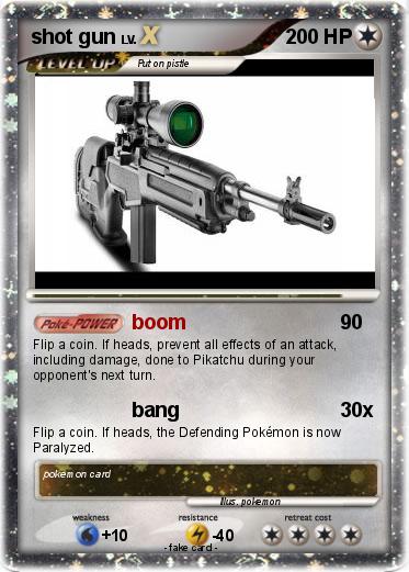 Pokémon shot gun 20 20 - boom - My Pokemon Card
