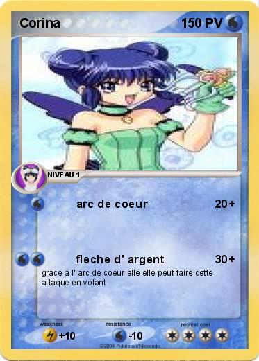 Pokémon Corina 4 4 - arc de coeur - Ma carte Pokémon