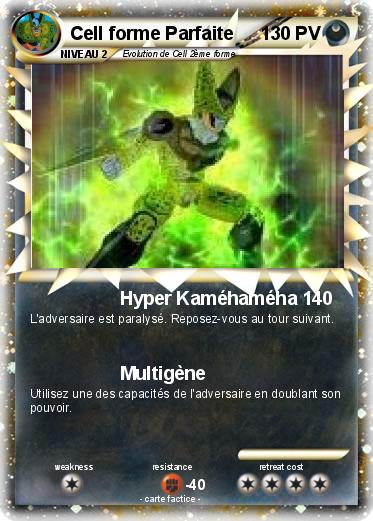Pokémon Cell fome Parfaite - Hyper Kaméhaméha 140 - Ma carte Pokémon