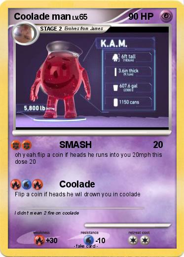 Pokémon Coolade man - SMASH - My Pokemon Card