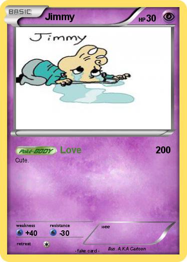 Pokémon Jimmy 440 440 - Love - My Pokemon Card