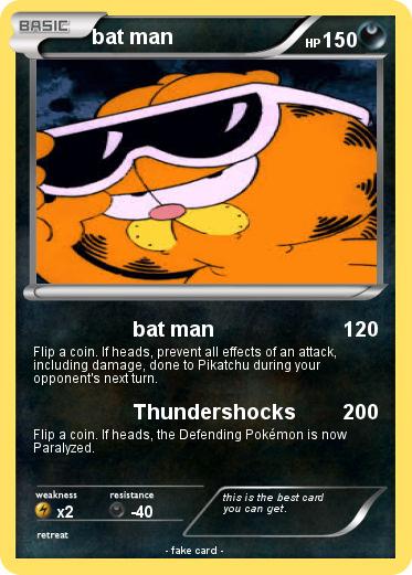 Pokémon bat man 110 110 - bat man - My Pokemon Card