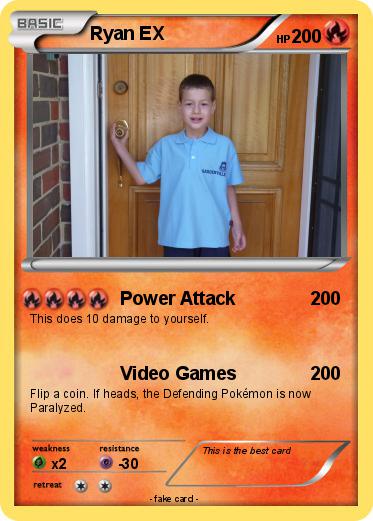 Pokémon Ryan EX 16 16 - Power Attack - My Pokemon Card