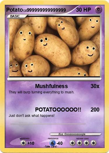Pokémon Potato 958 958 - Mushfulness - My Pokemon Card