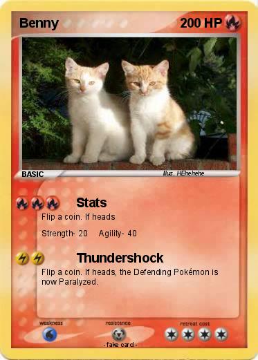 Pokémon Benny 122 122 - Stats - My Pokemon Card