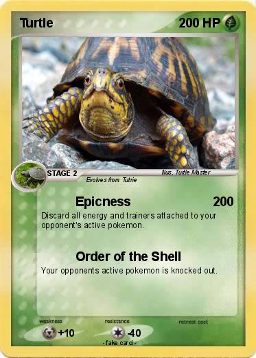 Pokémon Turtle 589 589 - Epicness - My Pokemon Card