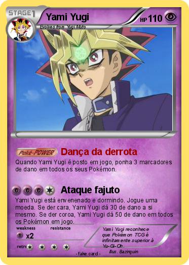 Pokémon Yami Yugi 20 20 - Dança da derrota - My Pokemon Card