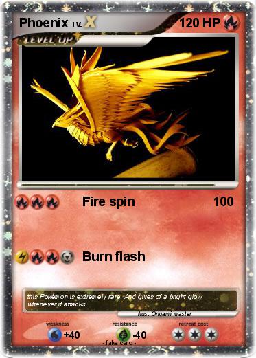 Pokémon Phoenix 779 779 - Fire spin - My Pokemon Card