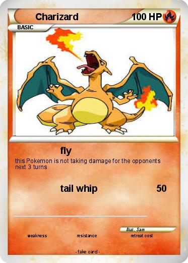 Pokémon Charizard 6158 6158 - fly - My Pokemon Card