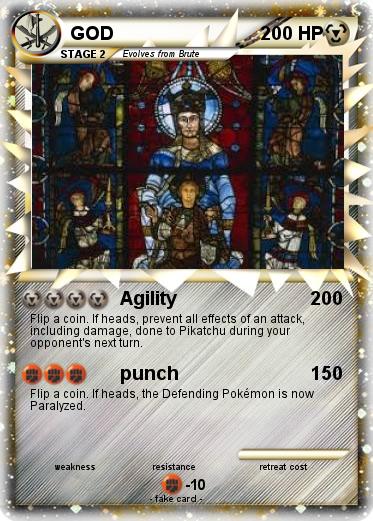 Pokémon GOD 1293 1293 - Agility - My Pokemon Card