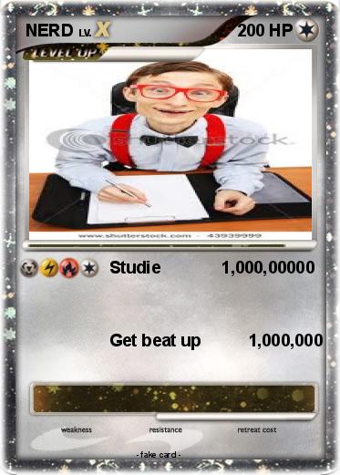 Pokémon NERD 166 166 - Studie 1,000,00000 - My Pokemon Card