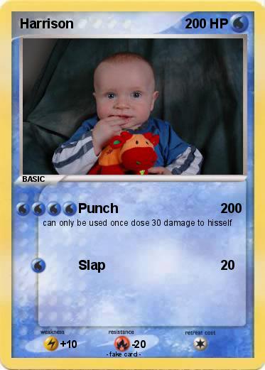 Pokémon Harrison 113 113 - Punch - My Pokemon Card