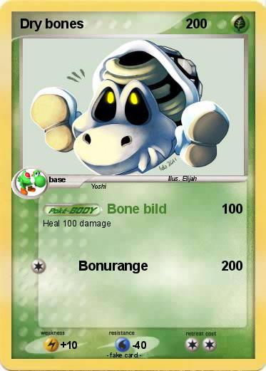 Pokémon Dry bones 216 216 - Bone bild - My Pokemon Card