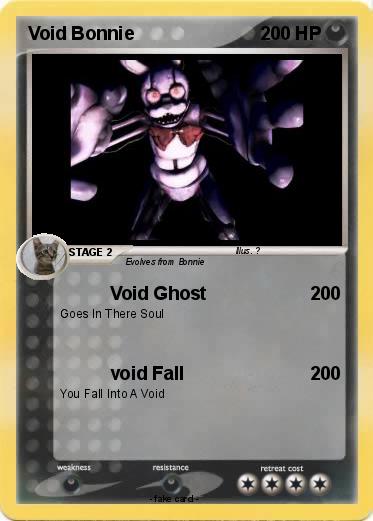 Pokémon Void Bonnie - Void Ghost - My Pokemon Card