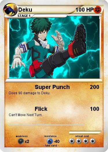 Pokémon Deku 190 190 - Super Punch - My Pokemon Card