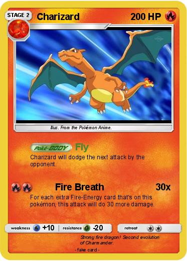Pokémon Charizard 11023 11023 - Fly - My Pokemon Card