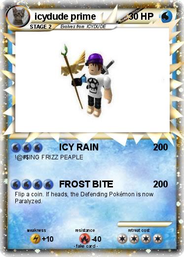 Pokémon icydude prime - ICY RAIN - My Pokemon Card