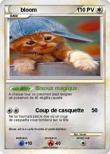 Pokémon bloom 213 213 - Bisoux magique - Ma carte Pokémon