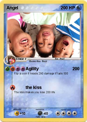 Pokémon Angel 750 750 - Agility - My Pokemon Card