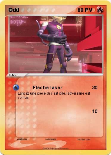 Pokémon Odd 45 45 - Flèche laser - Ma carte Pokémon