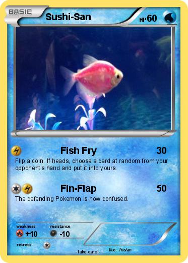Pokémon Sushi San - Fish Fry - My Pokemon Card