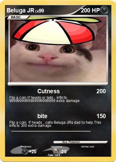 Pokémon Beluga JR 17 17 - Cutness - My Pokemon Card