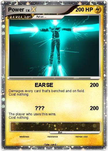 Pokémon Power 1073 1073 - EARSE - My Pokemon Card