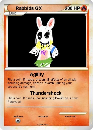 Pokémon Rabbids GX - Agility - My Pokemon Card