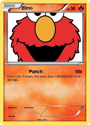 Pokémon Elmo 866 866 - Punch - My Pokemon Card