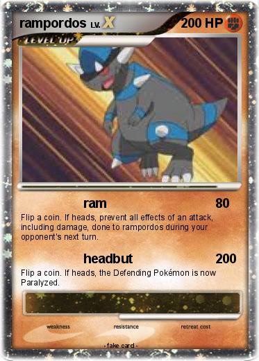 Pokémon rampordos - ram - My Pokemon Card