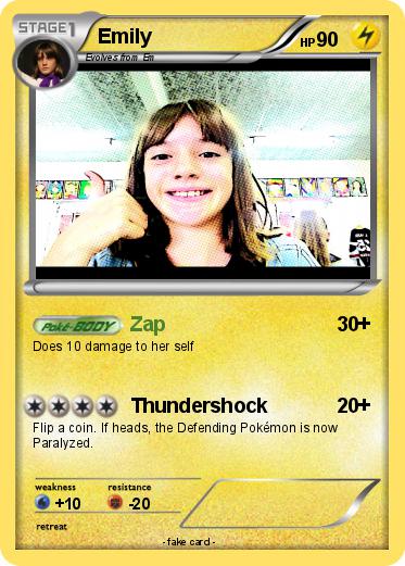 Pokémon Emily 275 275 - Zap - My Pokemon Card