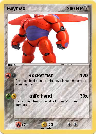 Pokémon Baymax 56 56 - Rocket fist - My Pokemon Card