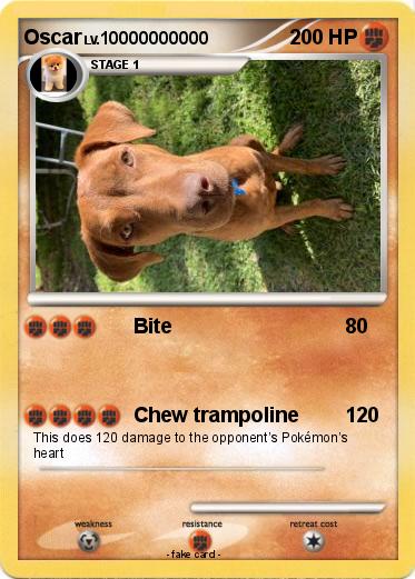 Pokémon Oscar 434 434 - Bite - My Pokemon Card