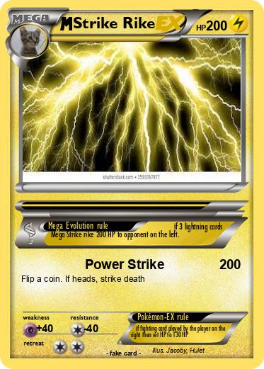 Pokémon Strike Rike - Power Strike - My Pokemon Card