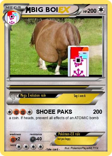 Pokémon BIG BOI 144 144 - SHOEE PAKS - My Pokemon Card