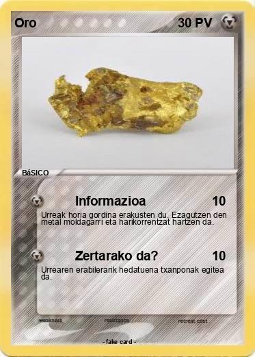 Pokémon Oro 28 28 - Informazioa - Mi carta pokémon