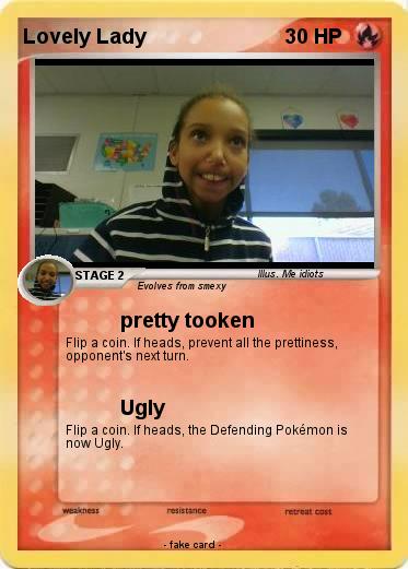 Pokémon Lovely Lady - pretty tooken - My Pokemon Card