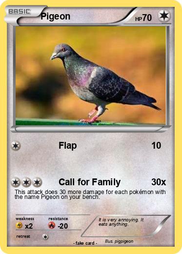Pokémon Pigeon 202 202 - Flap - My Pokemon Card