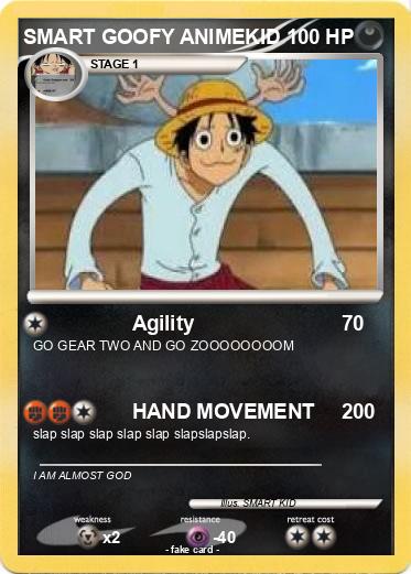 Pokémon SMART GOOFY ANIMEKID - Agility - My Pokemon Card