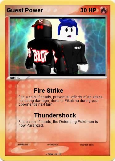 Pokémon Guest Power 1 1 - Fire Strike - My Pokemon Card
