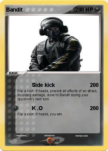 Pokémon Bandit 164 164 - Side kick - My Pokemon Card