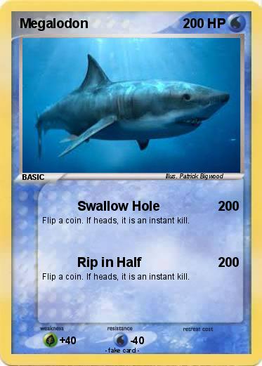 Pokémon Megalodon 198 198 - Swallow Hole - My Pokemon Card