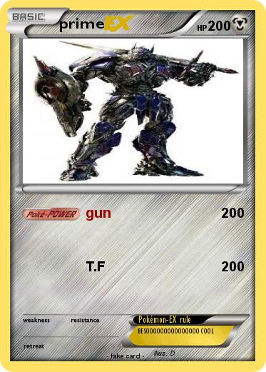 Pokémon prime 260 260 - gun - My Pokemon Card